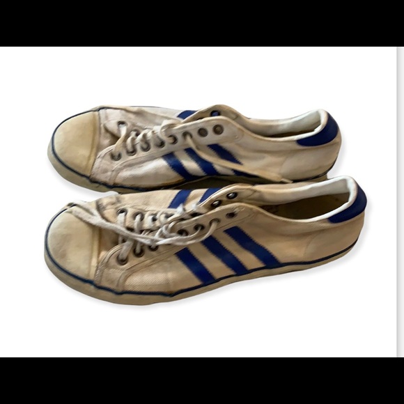 adidas | Shoes | Vintage Well Used Adidas Sharp Shooters Size 4 All ...